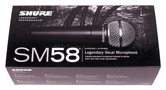 🇺🇸 SHURE SM58 Unidirectional Dynamic Mic